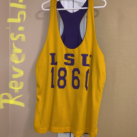 Tops | Reversible Lsu Tank | Poshmark
